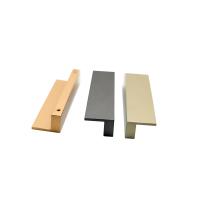China Factory Wholesale 96mm L Square Aluminum Alloy Handle Kitchen Bedroom Hotel Living Room School Furniture-for Drawers Dressers for sale