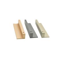 China Factory Wholesale 96mm L Square Aluminum Alloy Handle Kitchen Bedroom Hotel Living Room School Furniture-for Drawers Dressers for sale