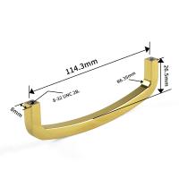 China Stainless Steel Gold Black Sliver Color Cabinet Drawer Pull Handle Kitchen Cupboard Furniture Handle for sale