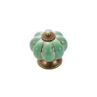 China Ceramic Knob Vintage Zinc Cartoon Drawer Cabinet Coloured Door Handle for sale