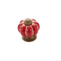 China Ceramic Knob Vintage Zinc Cartoon Drawer Cabinet Coloured Door Handle for sale