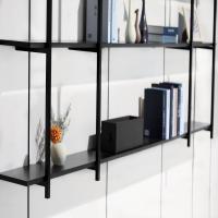 China Modern Wall Mounted Book Storage Shelf Display Living Room Live Edge Shelf Unit for sale