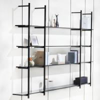 China Modern Wall Mounted Book Storage Shelf Display Living Room Live Edge Shelf Unit for sale