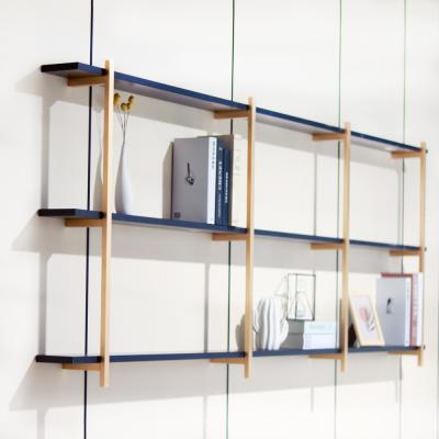 China Factory Top Bookshelf Display Rack Floating Shelf Wall Mounted Aluminium Shelf for sale