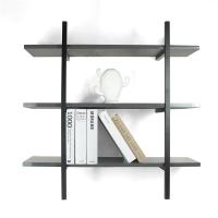 China Metal Wall Bookshelf DIY Combination Mount Floating Shelves with Screws for sale