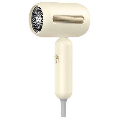 China 1900W Mini White/Yellow Professional Hair Dryer manufacturer for more than 13 years for sale