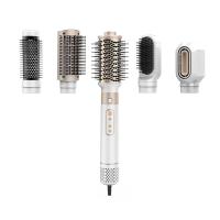 China Innovative Hot Brush Straightener with Auto Wrap Radiation Protection Cover for sale