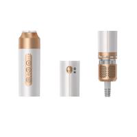 China Latest Design OEM Fashionable Leather Box Heated Hair Curlers With 7 Nozzles for sale