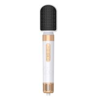 China Latest Design OEM Fashionable Leather Box Heated Hair Curlers With 7 Nozzles for sale