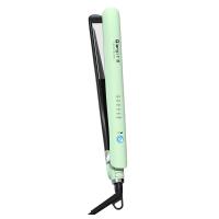 China 150-230 Degrees 60W LED Display PTC Silver Fast Heating Curling Straightening Hair Straightener for sale