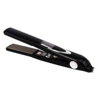China Light Weight Fast Heating Golden Titanium Electric Hair Straightener With MCH for sale