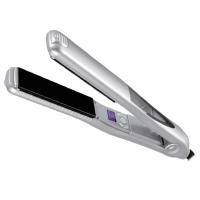 China Light Weight Fast Heating Golden Titanium Electric Hair Straightener With MCH for sale