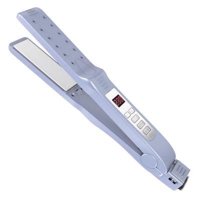 China Negative Ion Small Hair Straightener Wet Dry Use Nano Titanium Plate PTC for sale