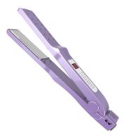China 2 in 1 Travel Size Hair Straightener and Curling Iron with Safty Lock and Adjustable Temp for sale