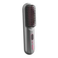 China Wireless Hot Air Hair Dryer Brush With BLDC Motor And Negative Ions Type-C Customizable for sale