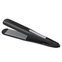 China Black Salon 2 In 1 Portable Hair Straightener With Smart Touch Screen LCD Display for sale