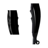 China Traditional Black Electric Hair Dryer High Efficiency OEM LOGO Printing for sale