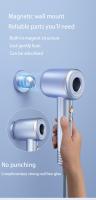 China Automatic Luxury Appearance ABS Blue  High Speed Hair Dryer LOGO Customization for sale