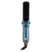 China Adjustable Temperature Electric Hot Comb with 360 Degree Swivel Cord in Purple ABS PTC for sale