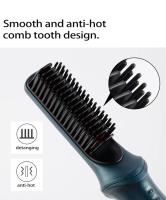 China Lightweight Electric Blower Comb Brush With 3 Heat Settings And Swivel Cord for sale