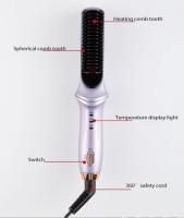 China Portable Electric Straightening Comb With 30W Power 30 Seconds Heat Up Time for sale