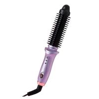 China Black Electric Hot Comb Brush PTC Heating Wave Fast Styling Curling Iron for sale