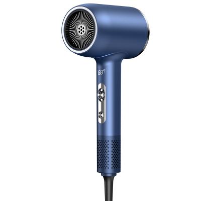 China 2400W Powerful Essential Hair Care Blue-Ray Hair Dryer With Magnetic Attachment for sale