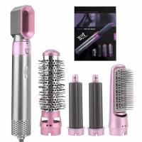 China 500W New Design Wholesale Low Price Multi Function Air Wrap Leather Box Automatic Hot Air Brush for sale