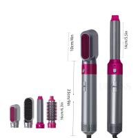 China Negative Ion Air Wrap Automatic Curling Hair Styling Hot Air Brush 5 in 1 Multi Function for sale