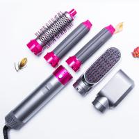 China Negative Ion Air Wrap Automatic Curling Hair Styling Hot Air Brush 5 in 1 Multi Function for sale