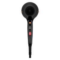 China Ergonomic Handle Electric Hair Dryer with Noise Reduction Design and Large Metal Air Intake for sale