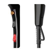 China Ergonomic Handle Electric Hair Dryer with Noise Reduction Design and Large Metal Air Intake for sale