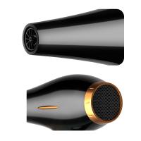 China Ergonomic Handle Electric Hair Dryer with Noise Reduction Design and Large Metal Air Intake for sale