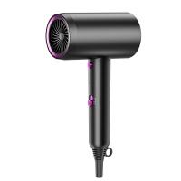 China 2400W Motor Blue Light Negative Ions Hair Dryer with 2 Heat Settings and Accessories for sale