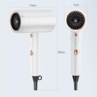 China Professional Foldable Hair Dryer Strong Wind Super Ionic 2400W Negative Ion With Diffuser for sale
