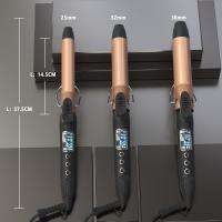 China Multiple Sizes Electric Hair Curler With LCD Display And 360° Rotating Cable DC Motor for sale