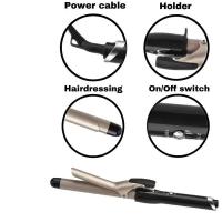 China 45W Hair Curlers Negative Ion Aluminum Care Big Wand Wave Curling Irons Fast Heating Hair Styler for sale