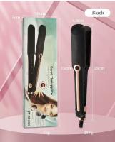 China Fast Heating Wide Plate Hair Straightener with PTC Ceramic Technology 160C 180C 200C 220C for sale