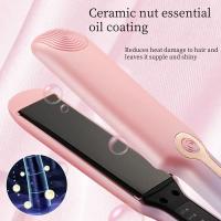 China Fast Heating Wide Plate Hair Straightener with PTC Ceramic Technology 160C 180C 200C 220C for sale
