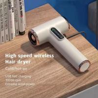 China Rechargeable Portable Hair Dryer with 2-2.5 Hours Charging Time and 11.1V 10A Voltage for sale