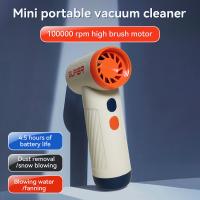 China 40W Powerful Portable Jet Dry Blower Fan for Car Orange Khaki/Blue Khaki for sale