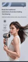 China Effortless Styling Electric Hair Dryer with 3 Heat Settings and 300 Million Negative Ions for sale
