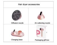 China Rechargeable Wireless Hair Dryer Supports Long Battery Life, Low Temperature And Negative Ion Hair Dryer for sale