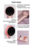 China Rechargeable Wireless Hair Dryer Supports Long Battery Life, Low Temperature And Negative Ion Hair Dryer for sale