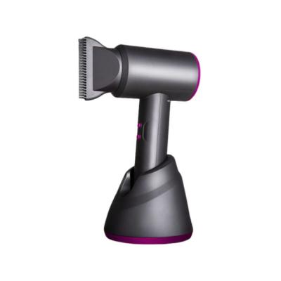 China Wireless Cordless Hair Dryer Salon-grade With 2 Air Nozzles 15000mAh Large Battery For Outdoor Travel for sale