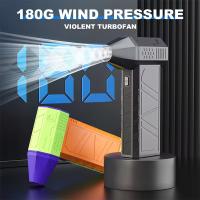 China Mini Rechargeable X3 Brushless Turbo Jet Fan Electric Air Blower Vacuum Cleaner for Car Dust Cleaning for sale
