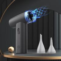 China Rechargeable Hair Blower Dryer Set 80W Mini Leafless Hair Dryer for Home and Outdoor for sale