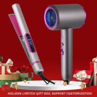 China Festival Gift Box Set Customized Hair Dryer Curling Wand Set With 1M Power Cord Concentrator Nozzle for sale