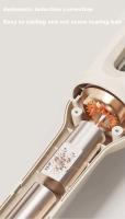 China Fast Heating Smart Curling Iron Ceramic Coating Plate Adjust Temperature And Time for sale