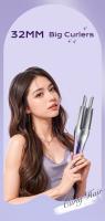 China Short Hair Cordless Curling Iron For Travel And Everyday Styling 32*6CM Size for sale